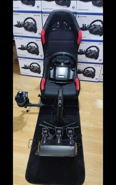 Logitech G29 Driving Force + Yarış: 910 AZN Ofis və oyun kresloları | Bakı | 71697100 ᐈ lalafo.az