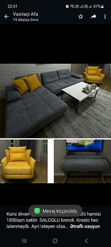 saloglu divan kreslo: Azərbaycan ᐈ Mebel 10000 elan lalafo.az