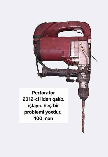 Perforator – ştapel/çəkic rejimli elektrik matkabı: 100 AZN ...