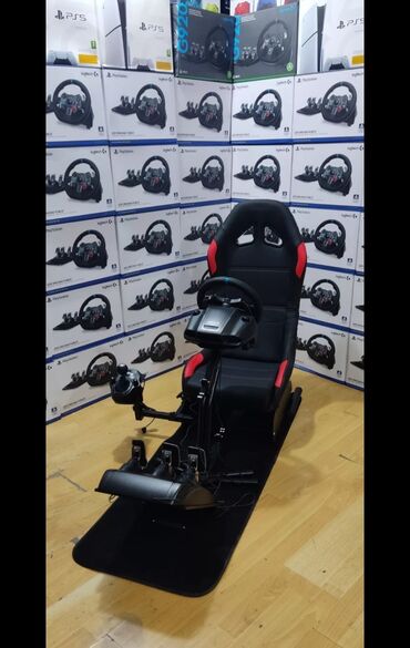 Logitech G29 Driving Force + Yarış: 910 AZN Ofis və oyun kresloları | Bakı | 71697100 ᐈ lalafo.az