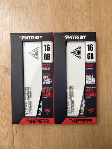 Patriot Viper DDR5 UDIMM, 32ГБ (2х16: 27000 KGS Оперативная память (RAM ...