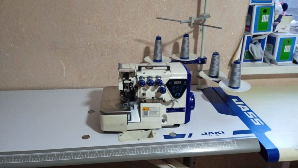 Промышленный оверлок JAKI (серия JASS), 4‑ниточный,: 25000 KGS ...