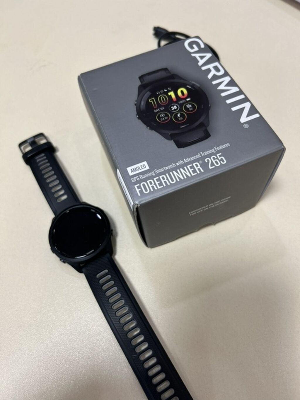 Garmin Forerunner 265 — продвинутые GPS‑часы: 19500 KGS Garmin | Бишкек | 76510126 ᐈ lalafo.kg