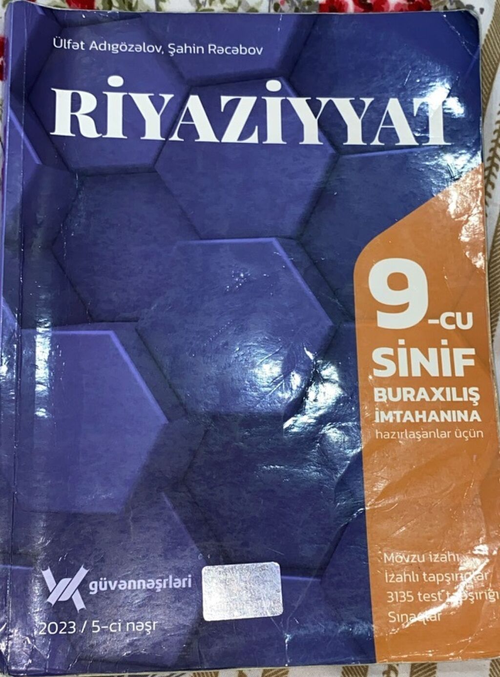 Məhsul: Riyaziyyat hazırlıq kitabı – 9-cu: 8 AZN Riyaziyyat | Bakı | 53407627 ᐈ lalafo.az