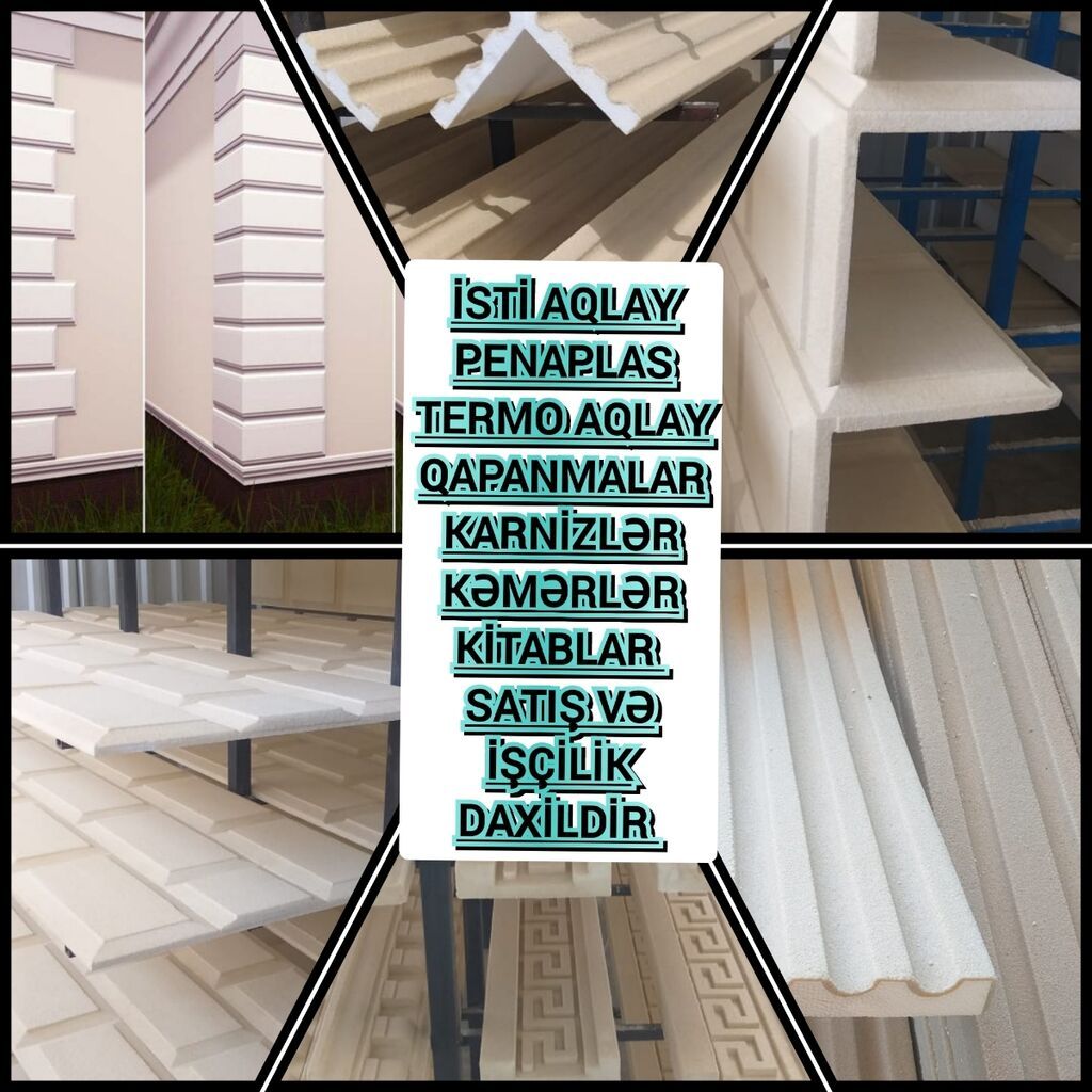 İsti̇ aqlay termo aqlay penaplas karni̇zler: Razılaşma yolu ilə Ağlay ...
