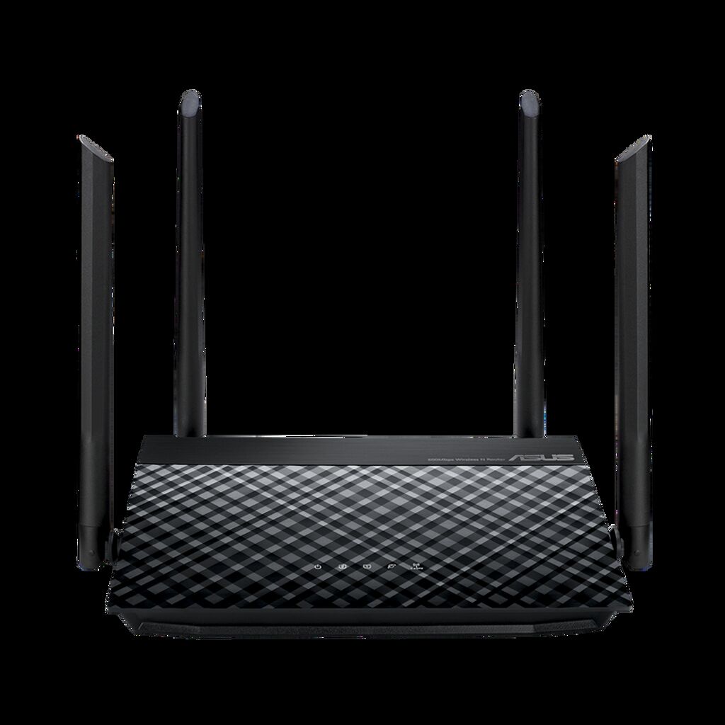 Роутер Wi-Fi ASUS RT-AC1200 V.2 Dual-Band: 3400 KGS Модемы и сетевое ...