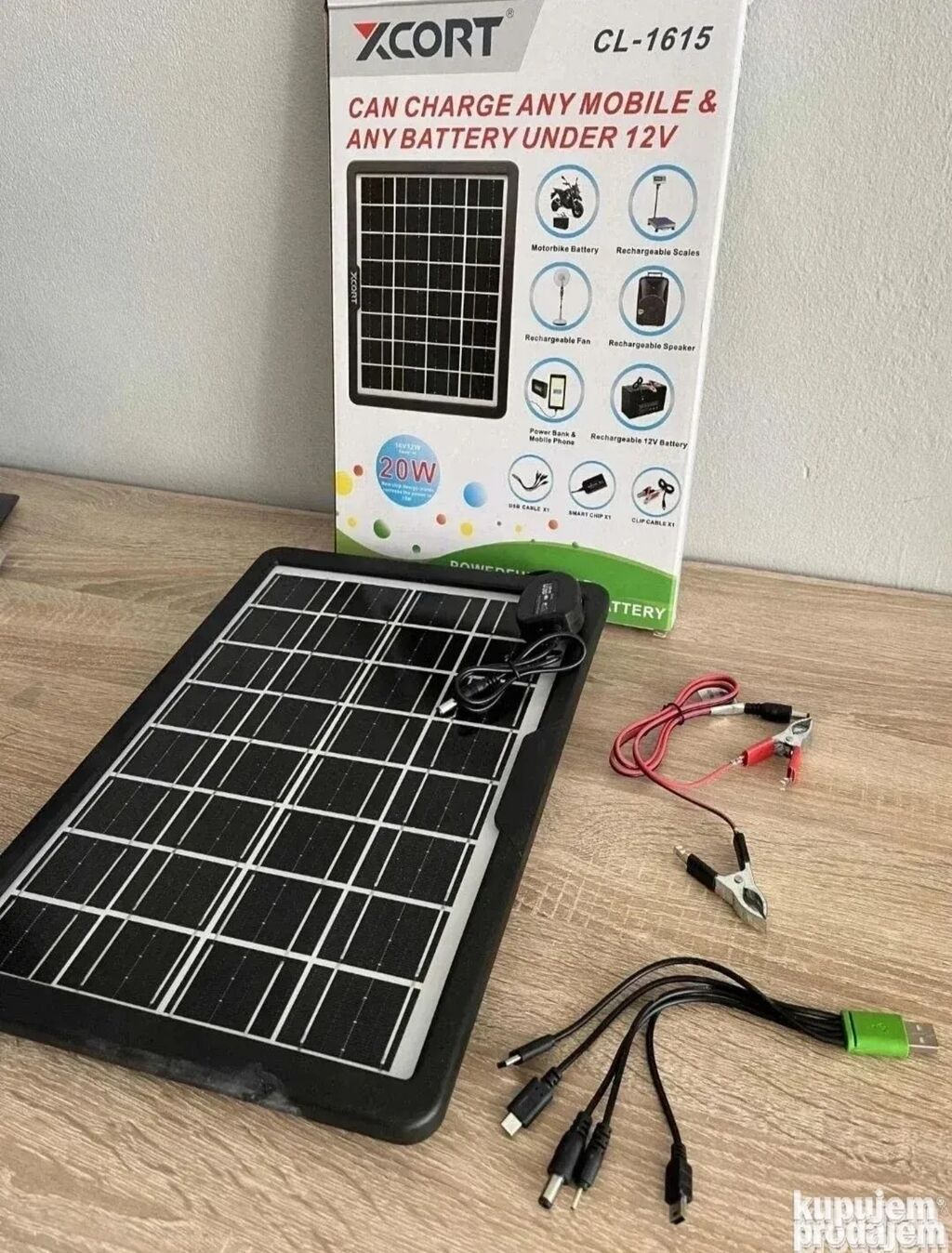 Solarni punjac 20w panel Solarni punjac: 2500 RSD Elektro proizvodi ...