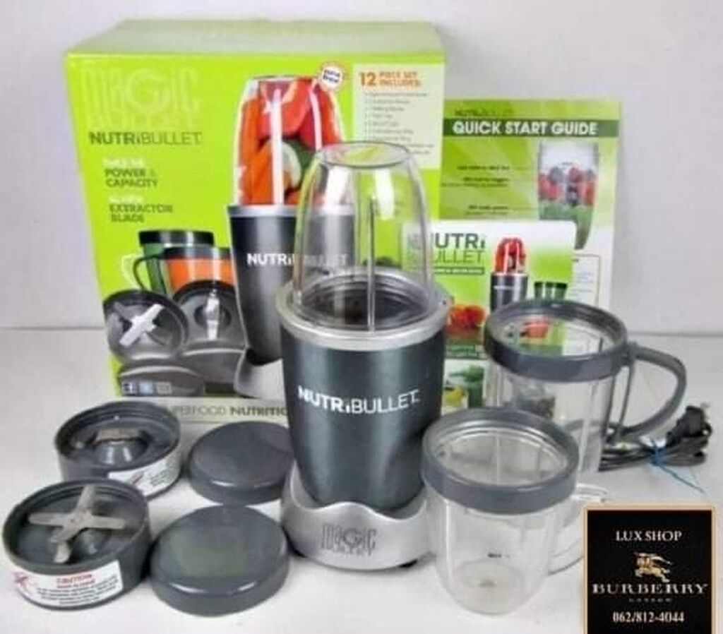 Nutribullet blender orginal nutribulit 12 dodataka: 4900 RSD Blenderi ...