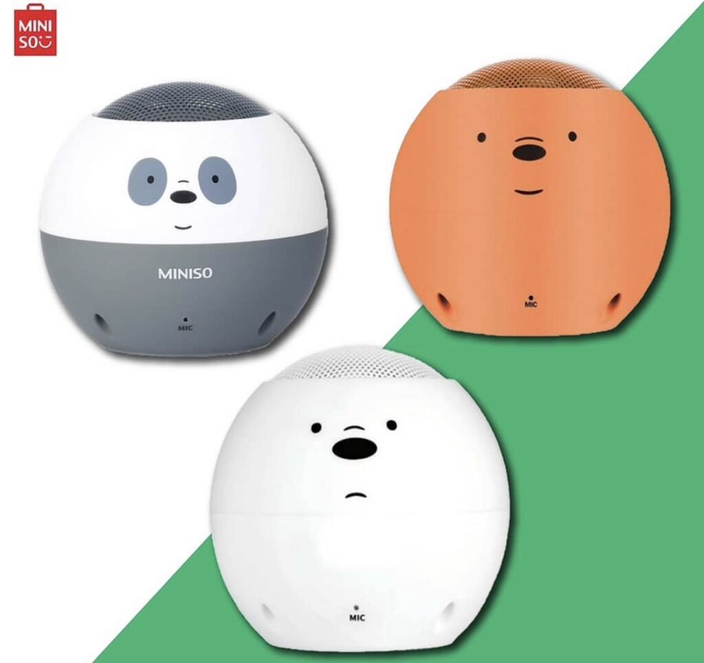 MINISO We Bare Bears Mini Speaker: 40 AZN Dinamiklər və kolonkalar ...