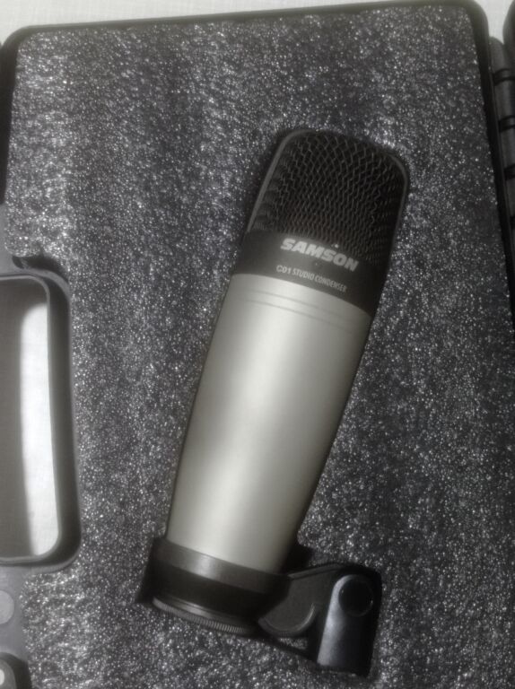 Студийный конденсаторный микрофон Samson C01 -: 4999 KGS Студийные ...