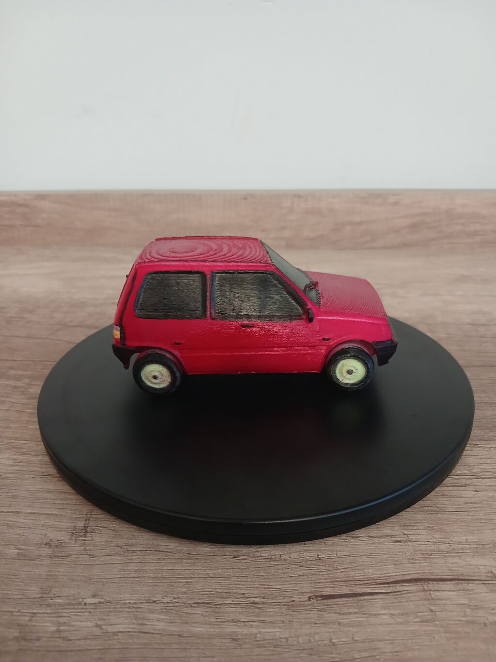 3D çap edilmiş mini maşın maketi: Razılaşma yolu ilə Avtomobil ...