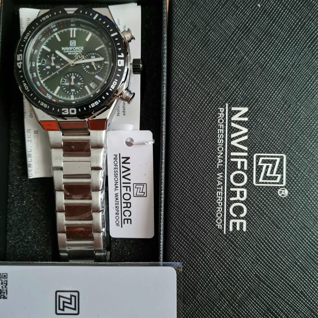 Naviforce markalı, paslanmaz polad qolbağı olan: 35 AZN Qol saatları ...