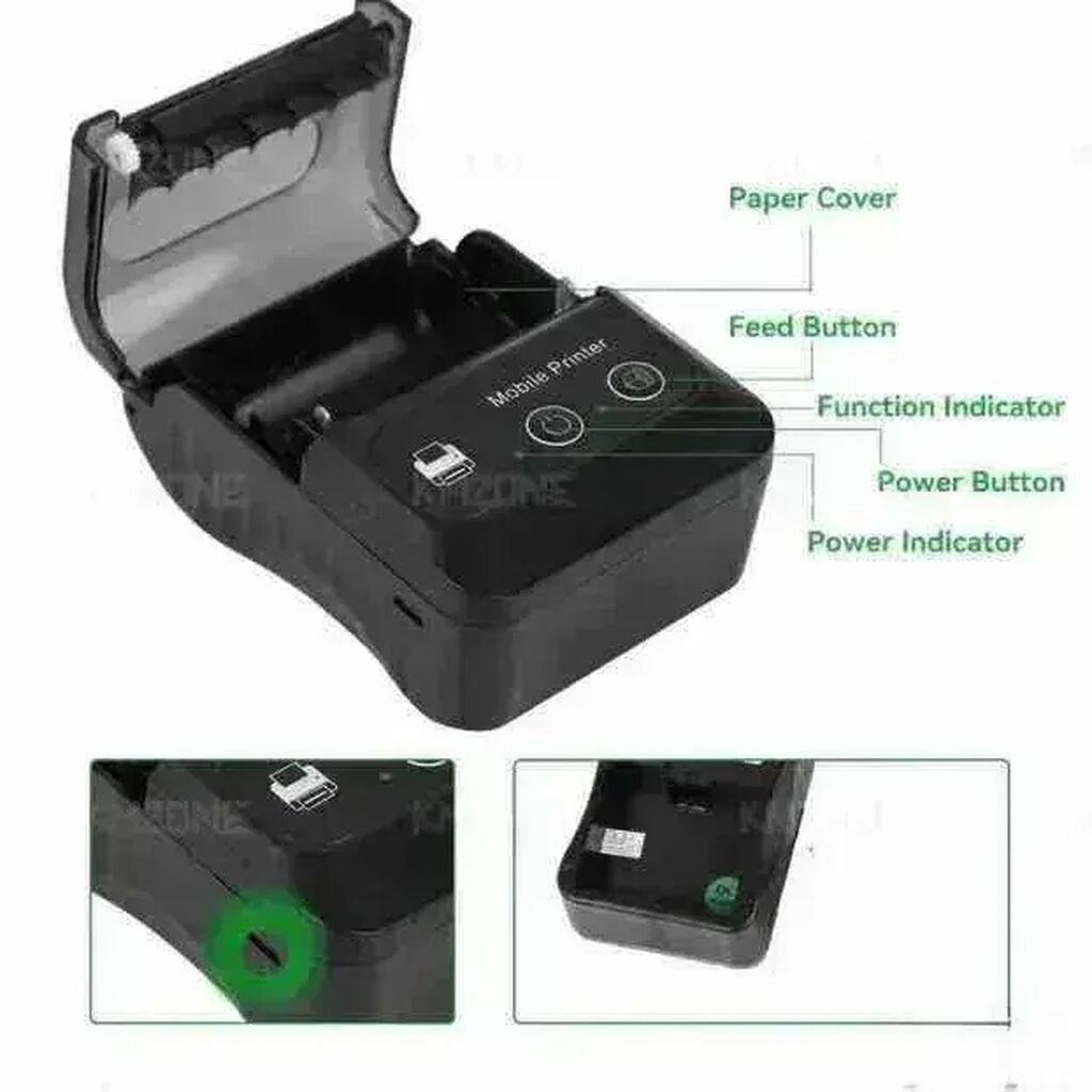 Termalni Printer Bežični POS Štampač 🖨️💳: 4599 RSD Skeneri | Beograd ...