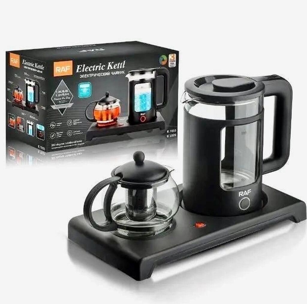 🔹Elektrik çaydan + çaynik 🔹Brend: RAF: 45 AZN Elektrik çaydanları ...