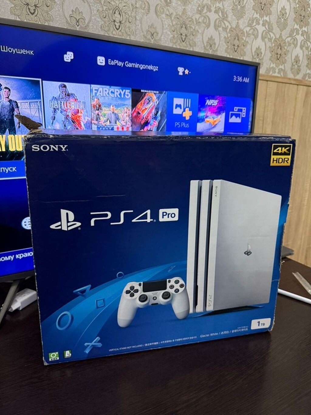 Sony PlayStation 4 Pro Glacier White,: 24000 KGS PS4 (Sony PlayStation ...