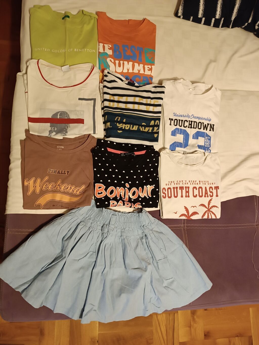 Paket odeće za devojčicu 9-10 godina,: 600 RSD Paketi dečije odeće ...