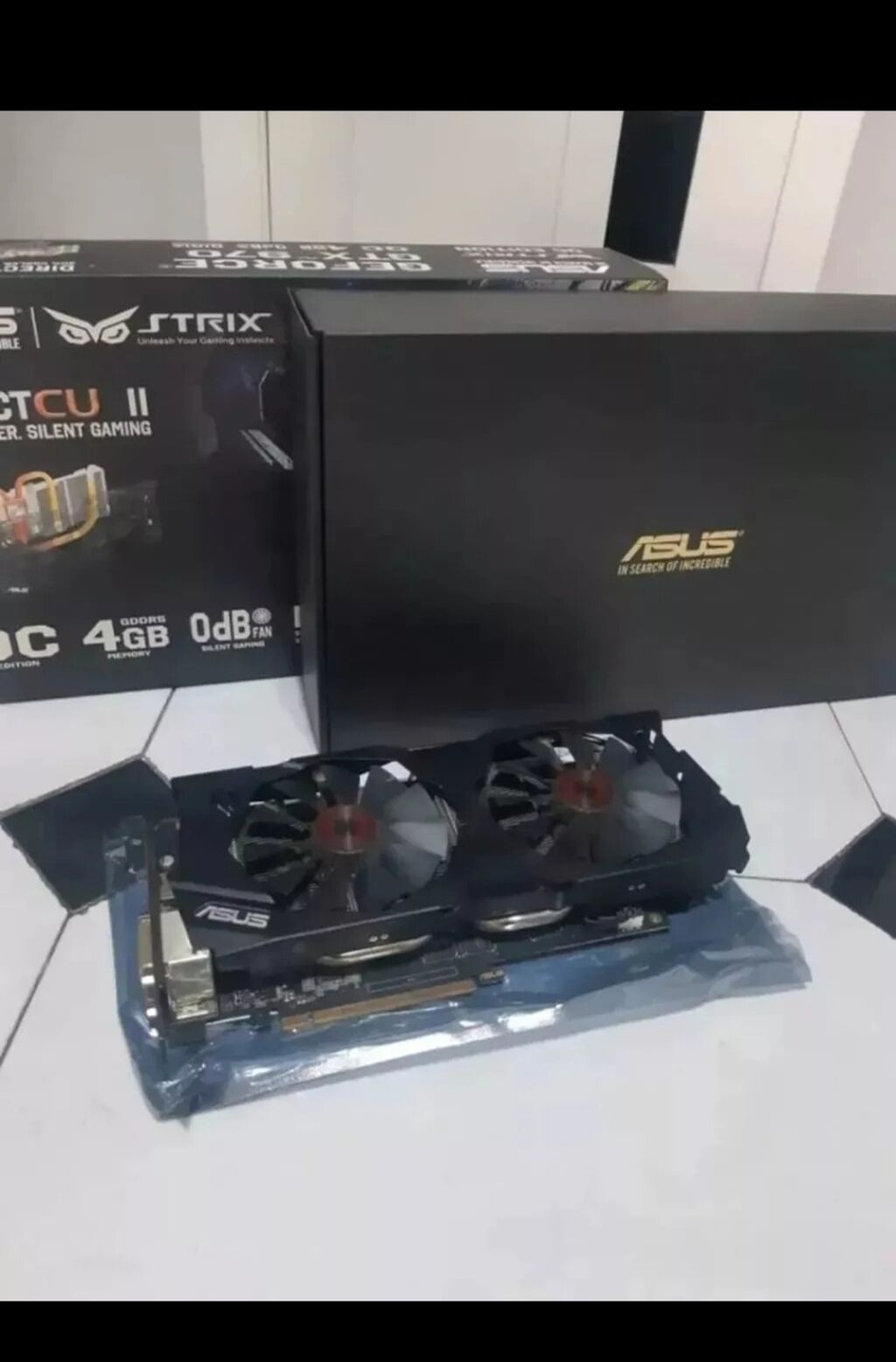 Продаётся Видео Карта ASUS STRIX GTX: 8000 KGS Видеокарты | Бишкек | 43373877 ᐈ lalafo.kg