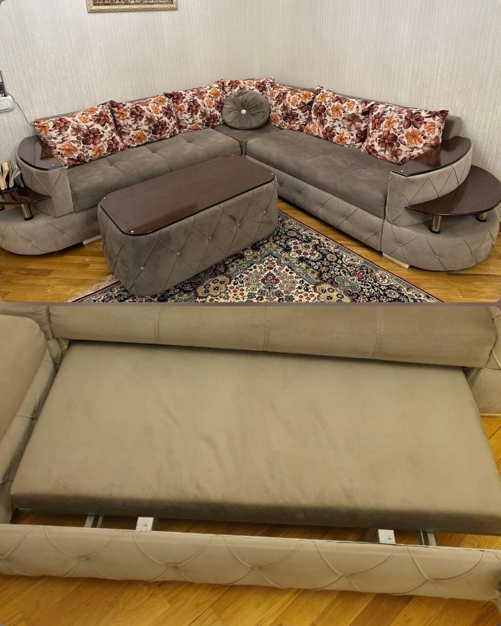 Kunc divan pufik daxil, divan mexanizmle: 500 AZN Divanlar | Bakı ...