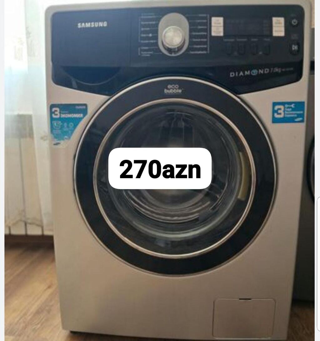 Samsung önyükləməli paltaryuyan maşın - Model: 270 AZN Paltaryuyan ...