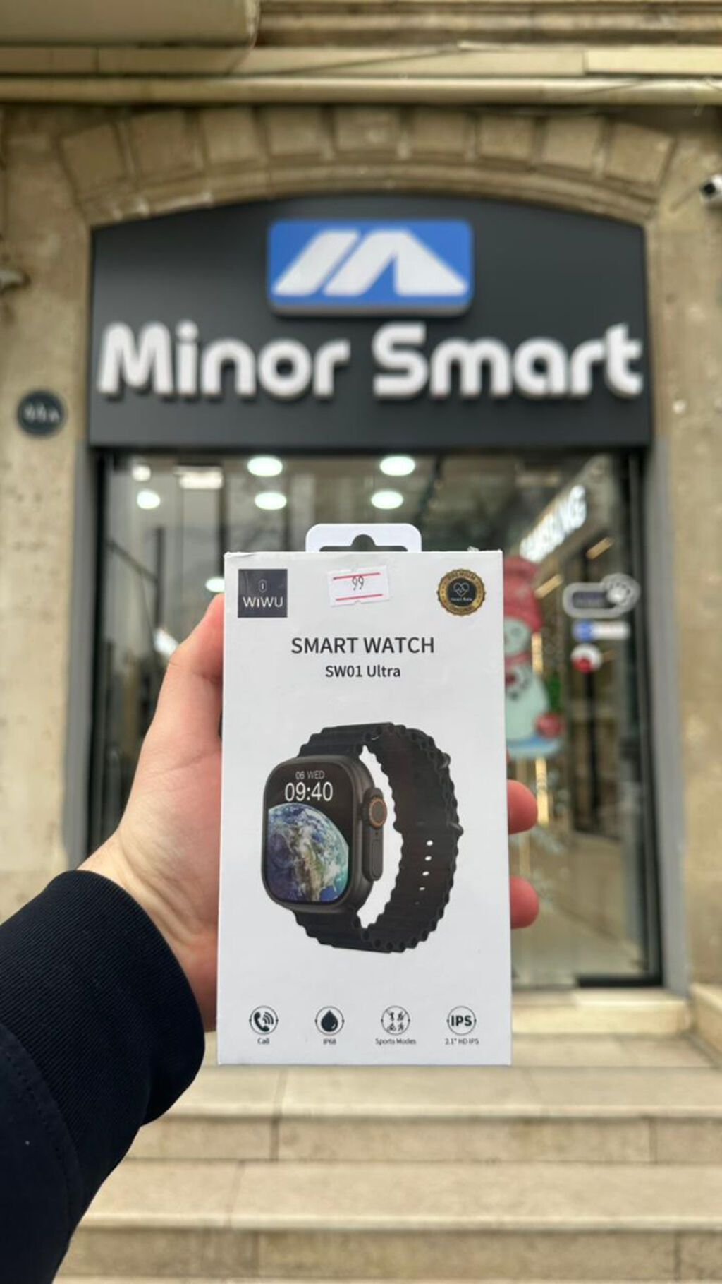 WIWU Smart Watch SW01 Ultra -: 90 AZN Smart saatlar | Bakı | 110348556 ...