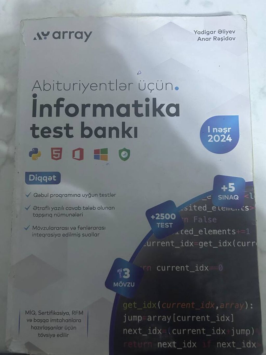 İdeal vəziyyətdə Array Test Bankı satılır.: Razılaşma yolu ilə Digər ...