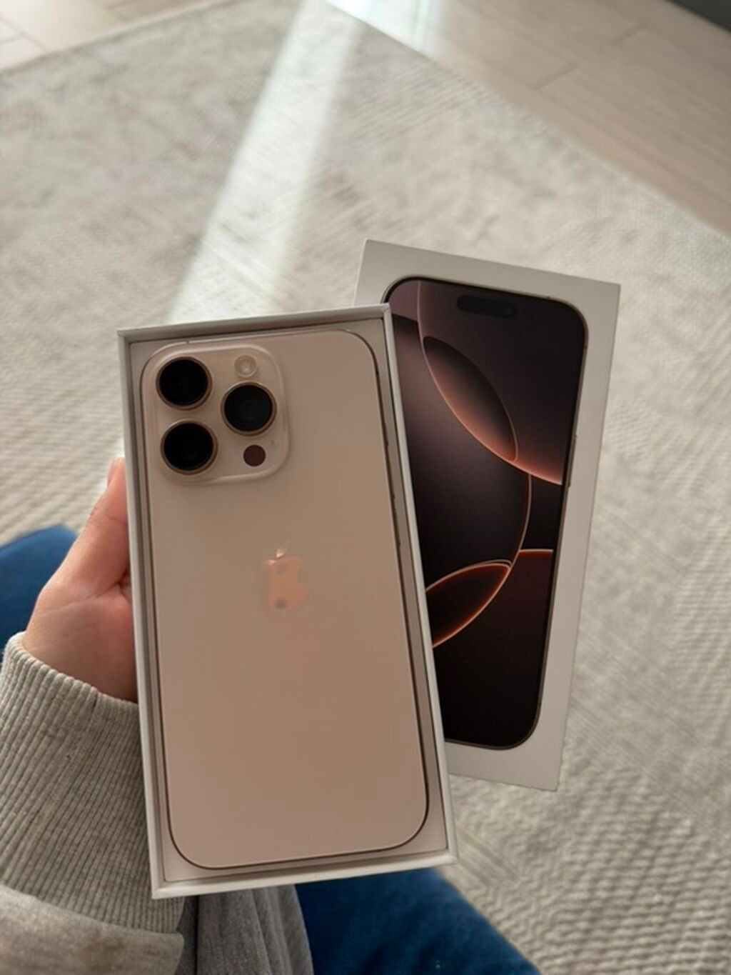 IPhone 16 Pro ( dessert titanium: 90000 KGS Apple iPhone | Бишкек ...