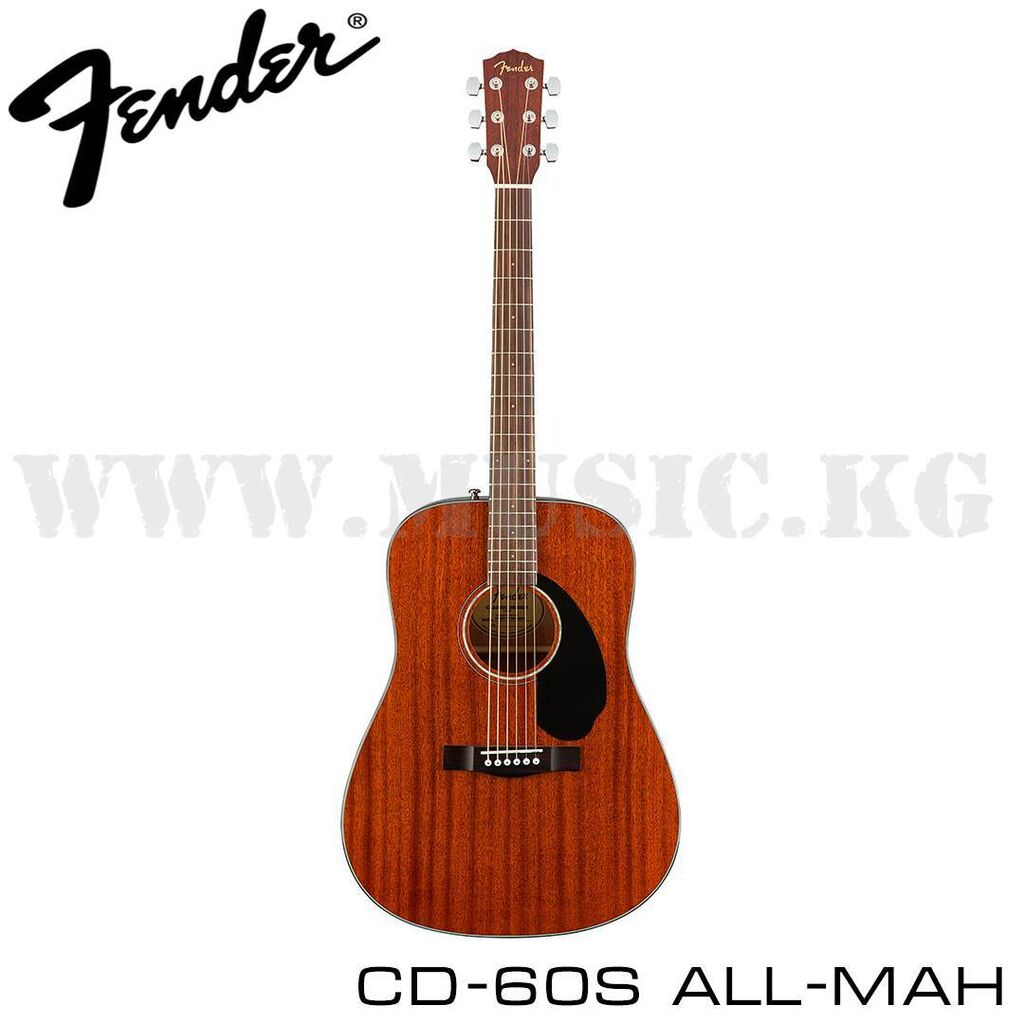 Акустическая гитара cd-60s mahogany, fender fender: 26700 KGS Гитары ...
