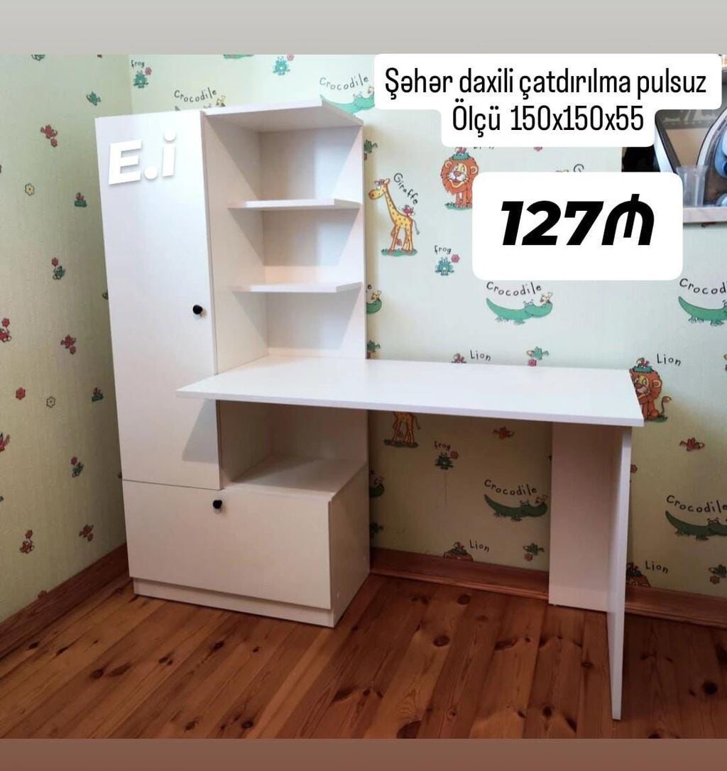 Yazi masasi stolu komputer kampyuter stolu: 127 AZN Masalar | Bakı ...