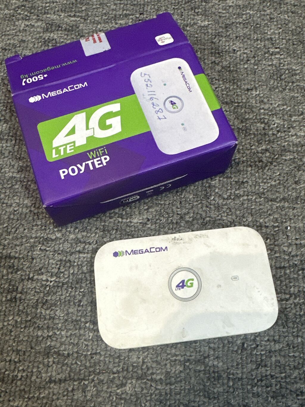 4G LTE Wi-Fi роутер MegaCom (рабочий): 1000 KGS Серверы | Бишкек ...