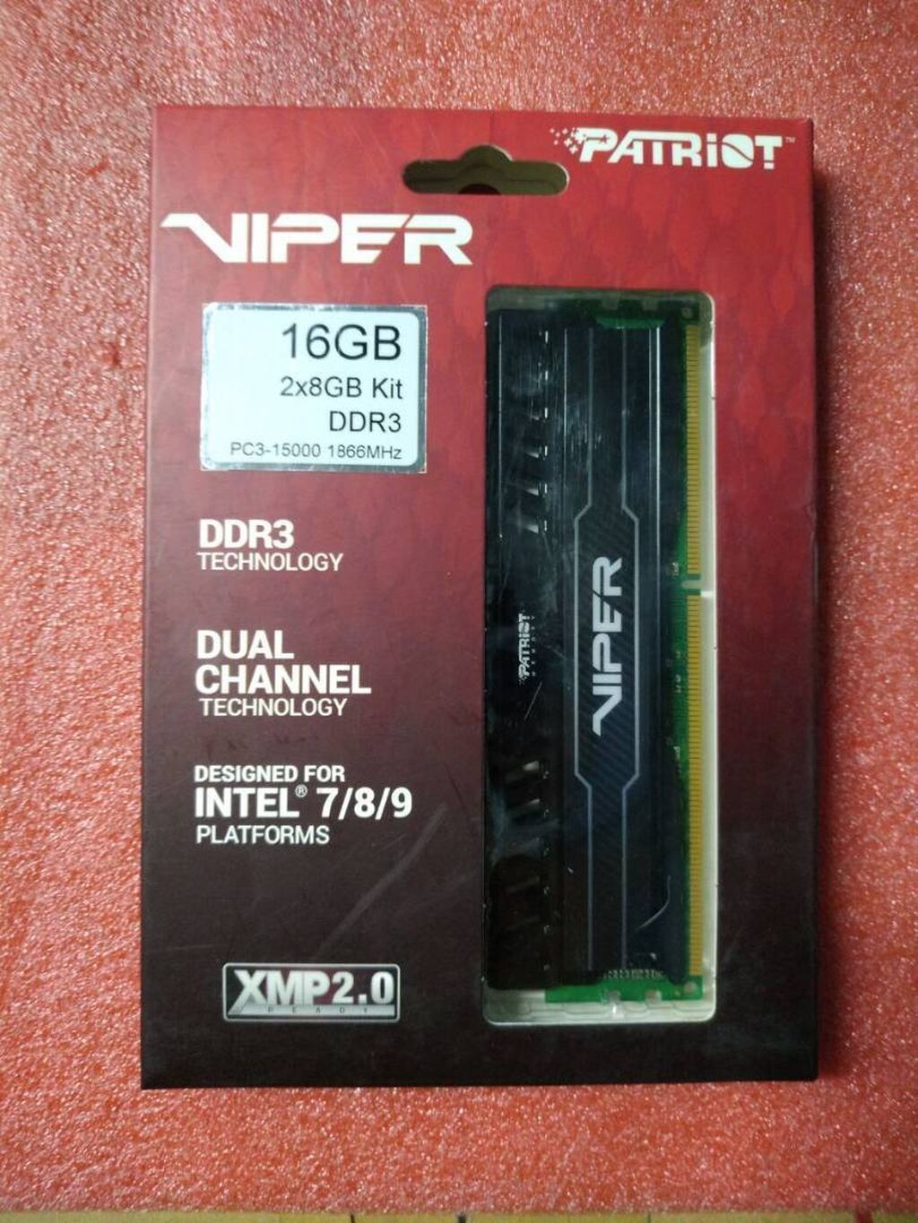 Оперативная память Patriot Viper DDR3 16Gb: 6000 KGS Оперативная память ...