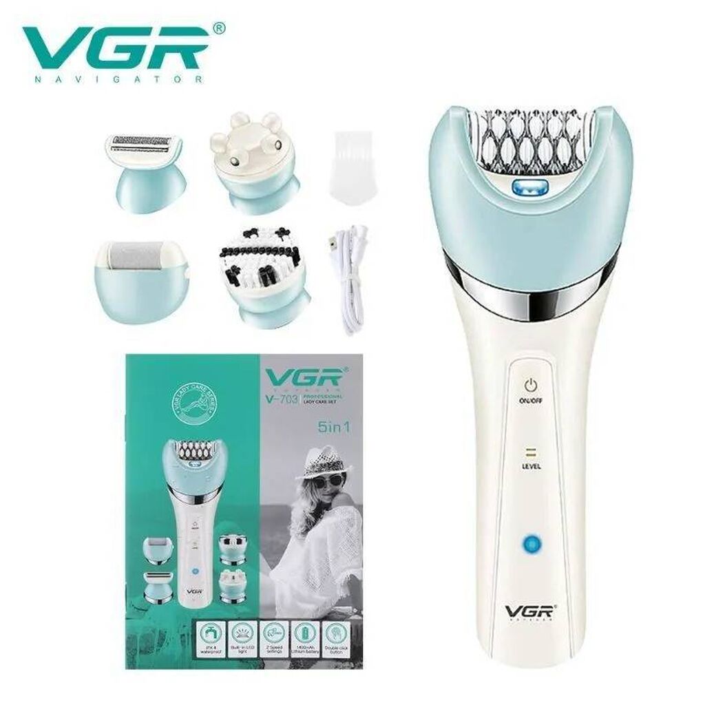 Эпилятор VGR V-703 - лучшее устройство: 1800 KGS Эпиляторы | Бишкек | 89170809 ᐈ lalafo.kg