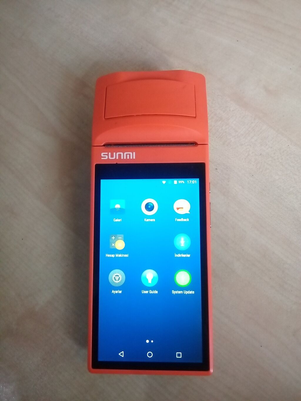 SUNMI portativ POS terminalı və termal: 400 AZN Yeni nəsil, onlayn ...