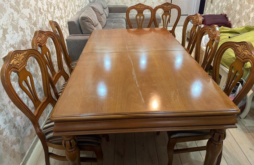 220azn Masa desti.Masa açılır. 8 stulludu.: 22 AZN Masa və oturacaq ...