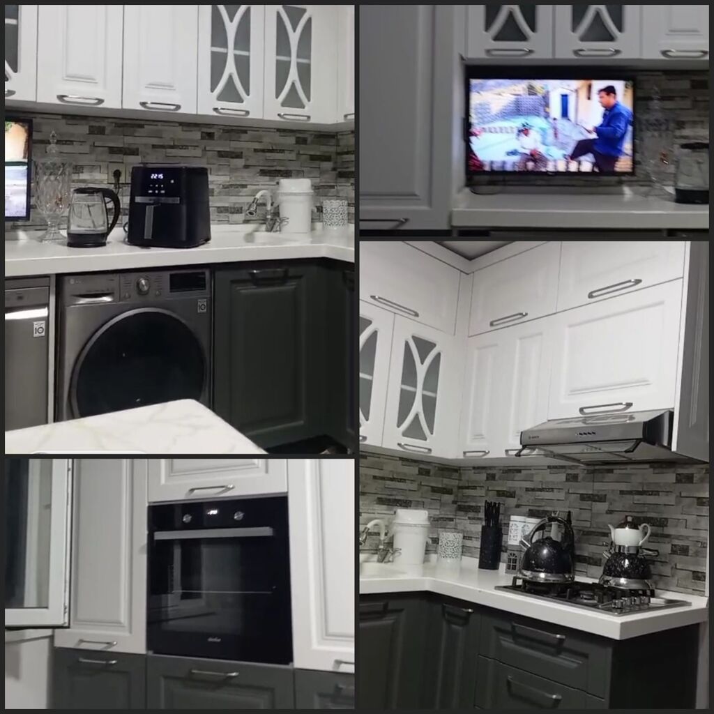 Metbex mebeli satilir.Ölcu 4.7 Santi.Üzeri mermerdir.: 3500 AZN Mətbəx ...