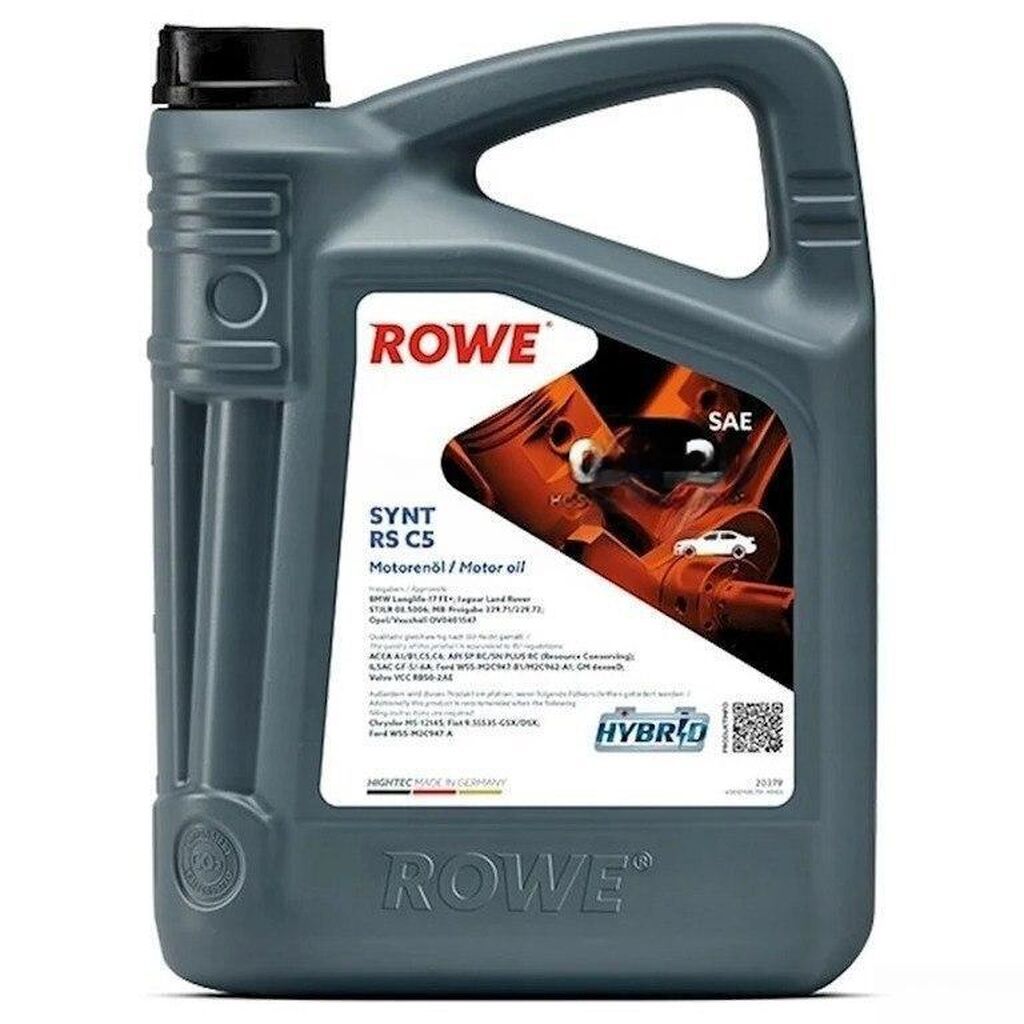 Rowe HIGTEC SYNT RS C5 SAE: 31 AZN Mühərrik yağları | Bakı | 110874429 ...