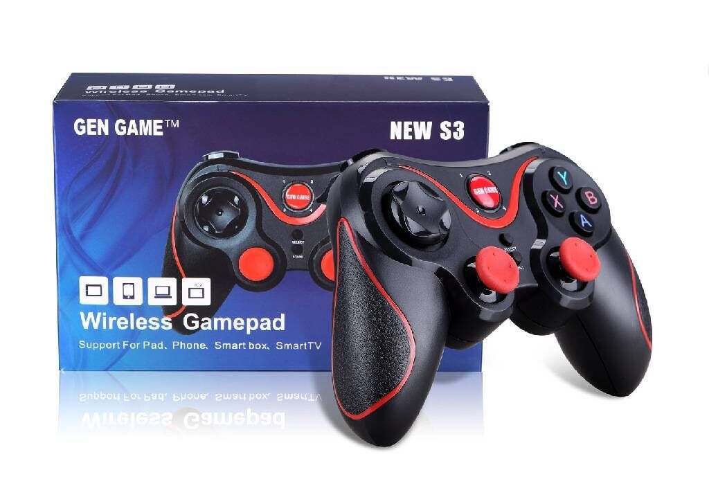 Блютус джойстик NEWS3 Red/Black беспроводной геймпад,: 1750 KGS Игрушки ...