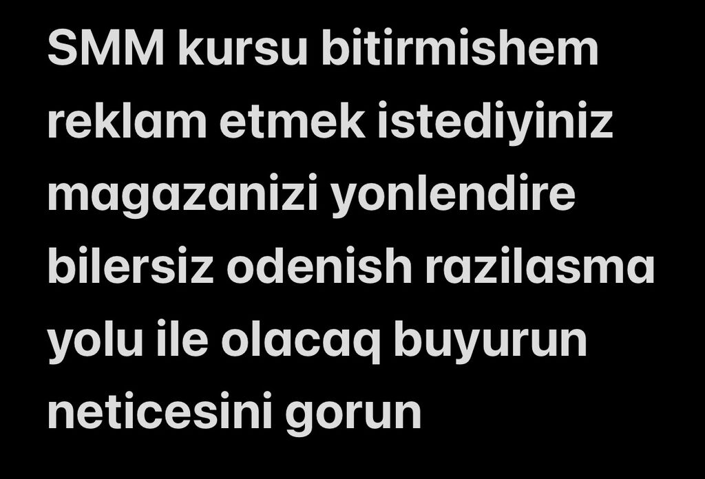 SMM xidməti – mağazanızın onlayn reklamı: Razılaşma yolu ilə ᐈ Reklam ...