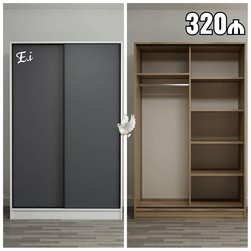 Dolab yeni qarderob paltar dolabı güzgüsüz: 320 AZN Paltar dolabları ...
