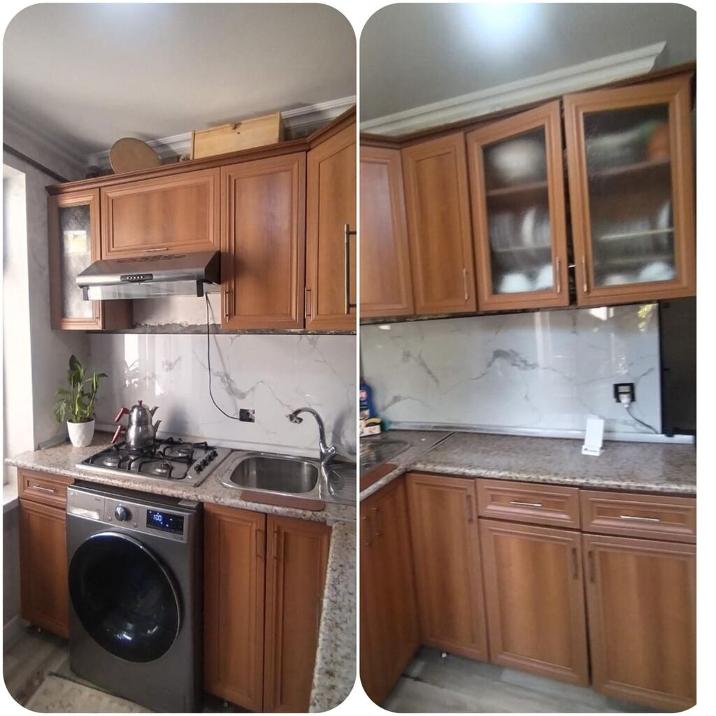 Metbex mebeli 200₼ satilir .Olcu 185/170.Uzerinde: 200 AZN Mətbəx ...