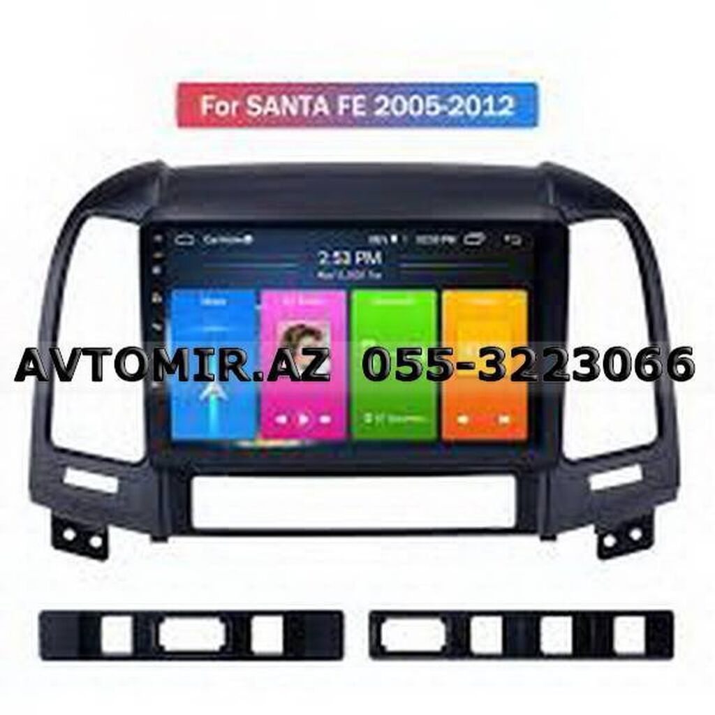 Hyundai Santafe 2008 android monitor DVD-monitor: 130 AZN Monitorlar ...