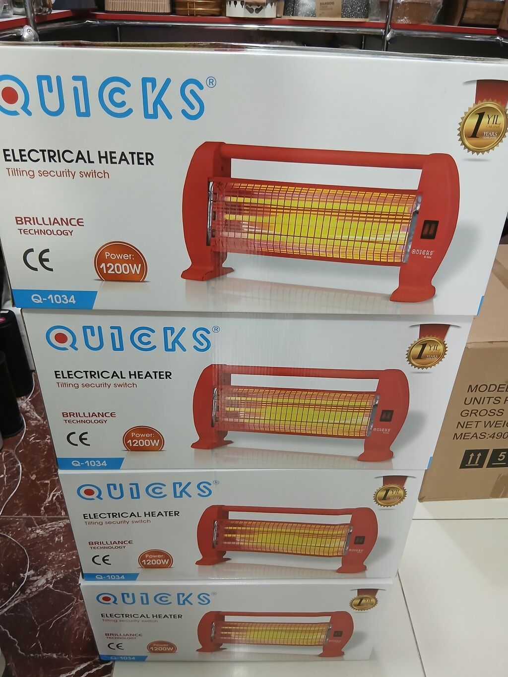 QUICKS Electrical Heater – model Q-1034: 25 AZN Elektrikli qızdırıcılar ...