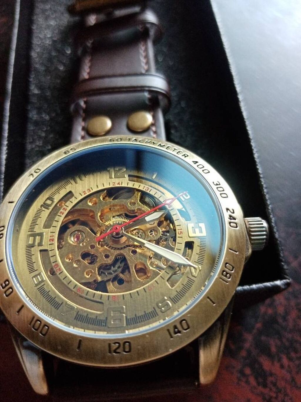 Muski automatik rucni mehnicki sat Skeleton: 4200 RSD Ručni satovi ...