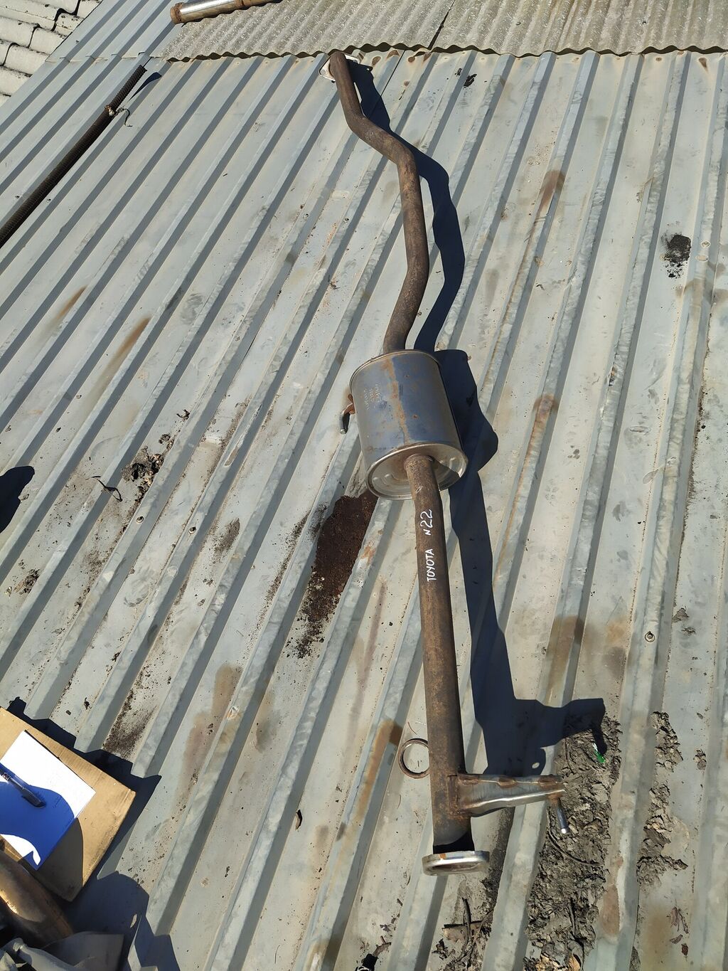 Toyota Глушитель, Тойота глушак Глушитель, Резонатор, | 2500 KGS ...