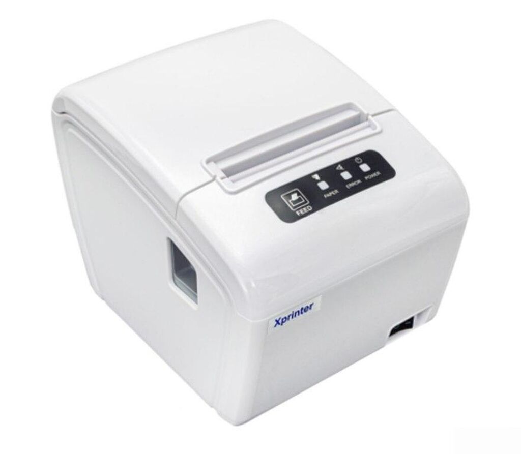 Çek printer "XPRINTER S200M USB+LAN WHITE"PRINTER: 126 AZN Kassa ...