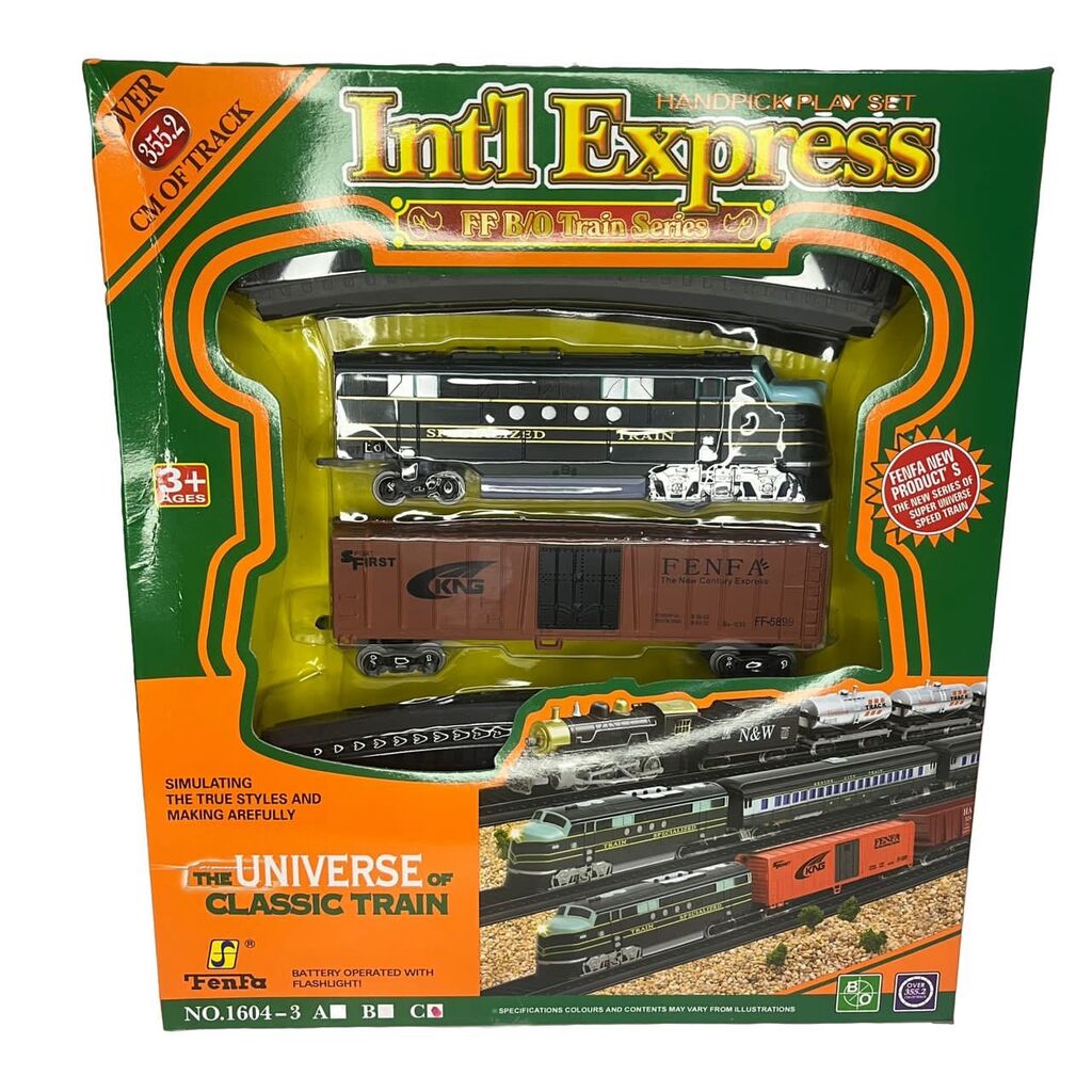 Игрушечная железная дорога Int'l Express universe: 699 KGS Игрушки ...