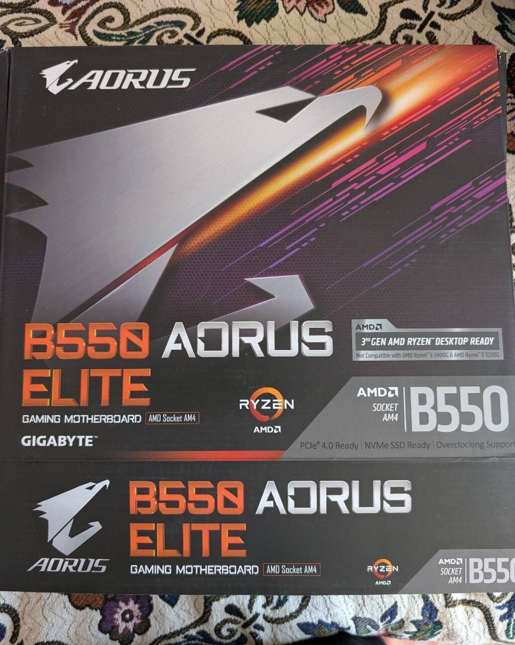 Model: Gigabyte B550 Aorus Elite Prosessor: 300 AZN Ana platalar | Bakı ...