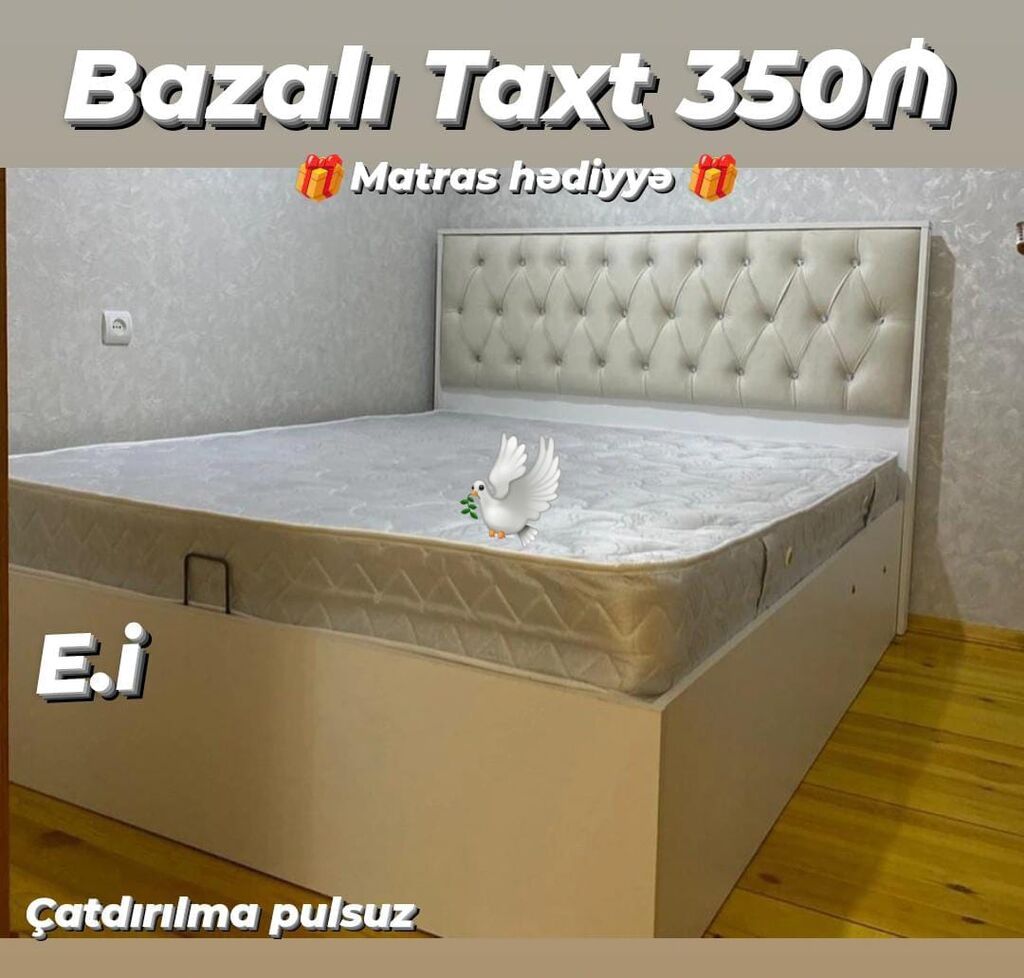 Çarpayı yeni iki nəfərlik taxt: 350 AZN Çarpayılar | Digah | 98537062 ᐈ ...